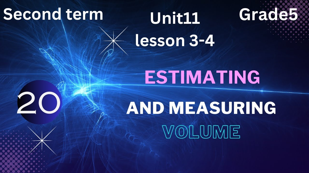 grade 5 | math | unit 11| measuring volume| - |ماث خامسه ابتدائي| الترم ...