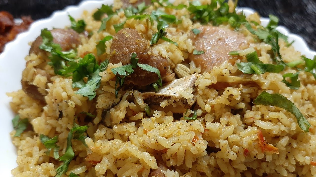 Simple and easy biryani recipe | mutton biryani | milav biryani | ಮಟನ್ ...