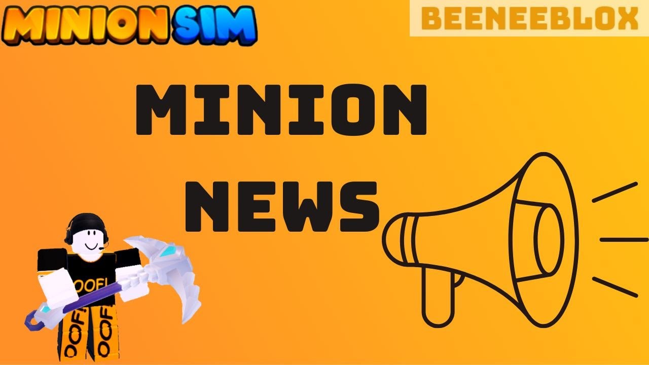 Minion NEWS! Minion Simulator (Roblox) - YouTube