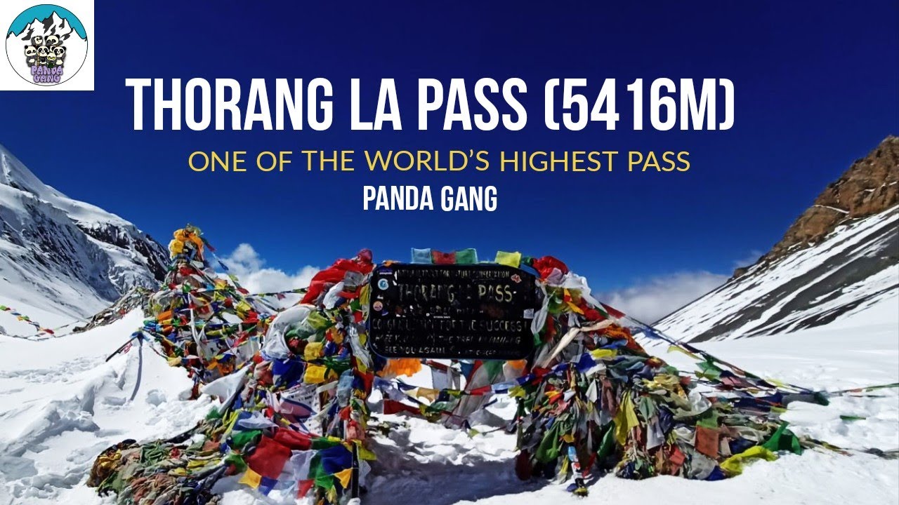 Thorang-la Pass (5416m) VLOG|| World's one of the highest pass - YouTube