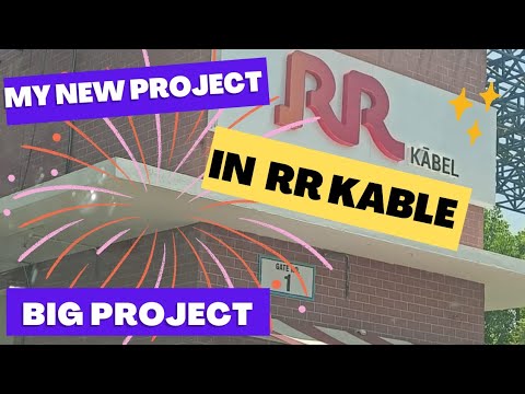 "My new project started in🥰 {" RR KABLE COMPANY "} 😍 - YouTube
