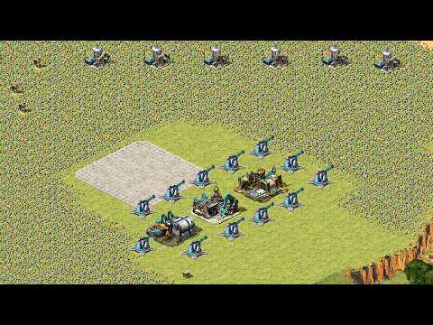 Red Alert 2 | Yuri's Revenge | 7 vs 1 | The Forest Hills Green New Map Extra Hard AI