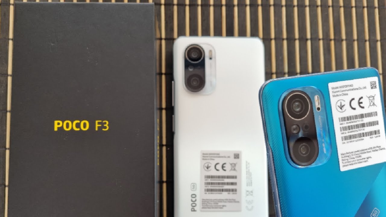 Poco f3 colores azul y blanco | cual es más lindo? - YouTube