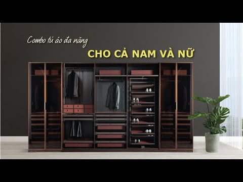 KHOANG TỦ QUẦN ÁO ĐA NĂNG CHO CẢ NAM VÀ NỮ