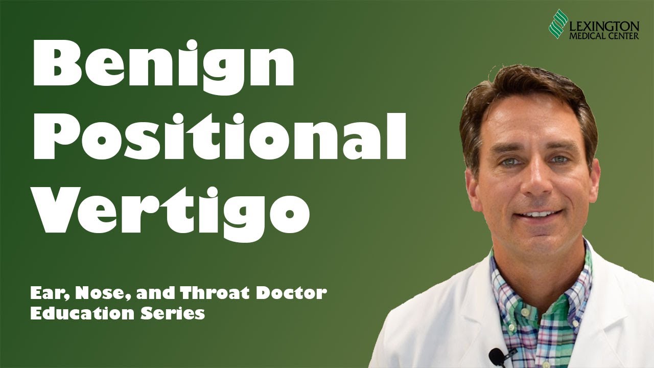 Benign Positional Vertigo - YouTube