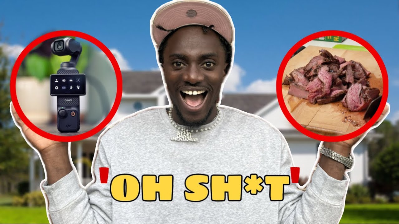 COOKING with the DJI POCKET 3***700 DOLLARS CAMERA*** - YouTube