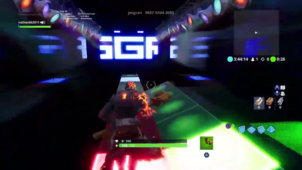 Je joue au mode créatif sur fortnite - YouTube