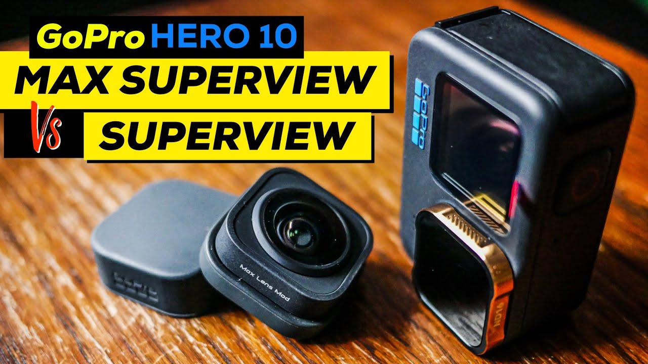 GoPro HERO 10 Black Field Of View Comparison | Max Superview VS ...