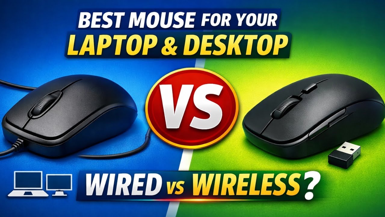 Best Mouse for Your Laptop & Desktop — Wired or Wireless Comparison ...