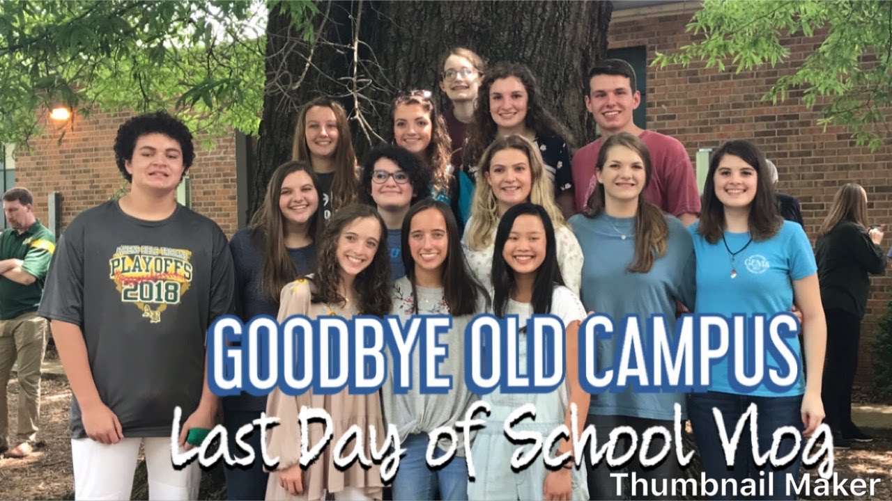 Goodbye Old Campus (Last Day of School Vlog) - YouTube