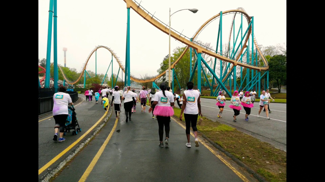 My First Fun Run #Color Run 2019 - YouTube