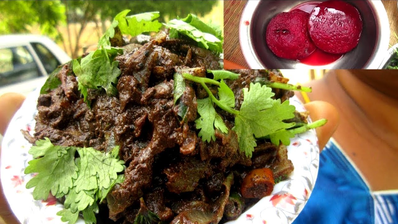 Cooking Goat Blood Fry Recipe | ஆட்டு ரத்த பொரியல் மிக சுவையாக இப்படி ...