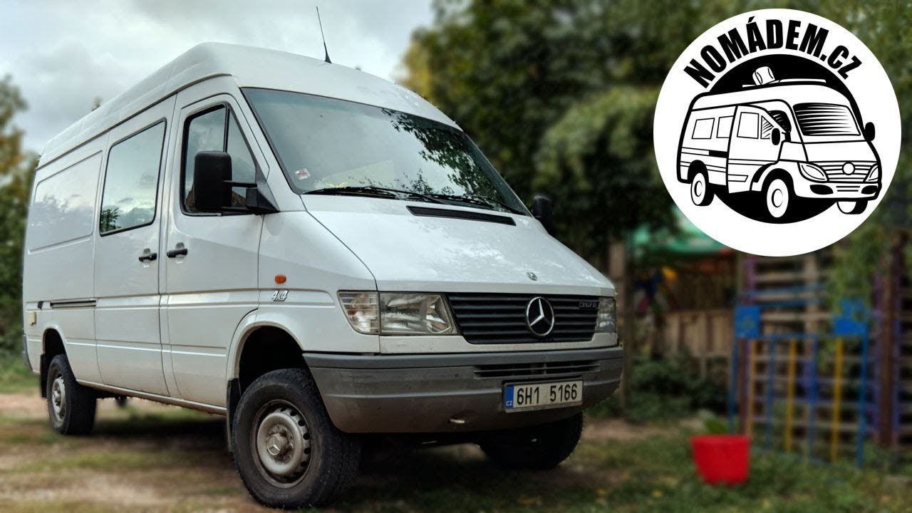 Náš nový MB Sprinter 312D 4x4 - v jakém je stavu a jak vypadá? - YouTube
