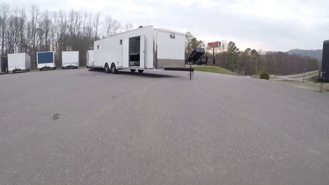 28' Pro-Stock Race Trailer - YouTube