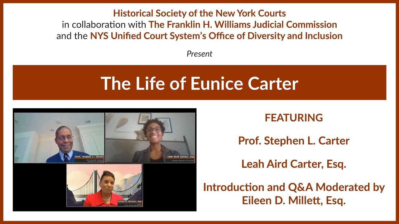 The Life of Eunice Carter - YouTube