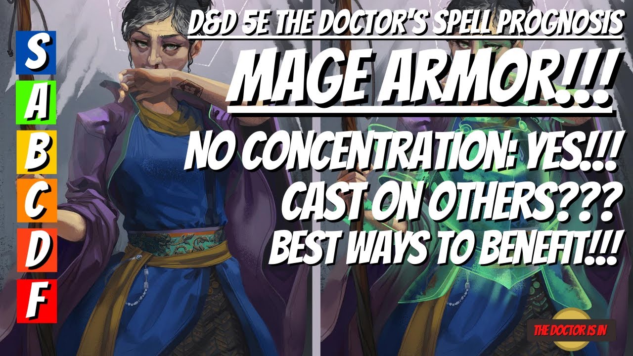 What Are The Best Ways To Benefit From The First Level Spell Mage Armor ...