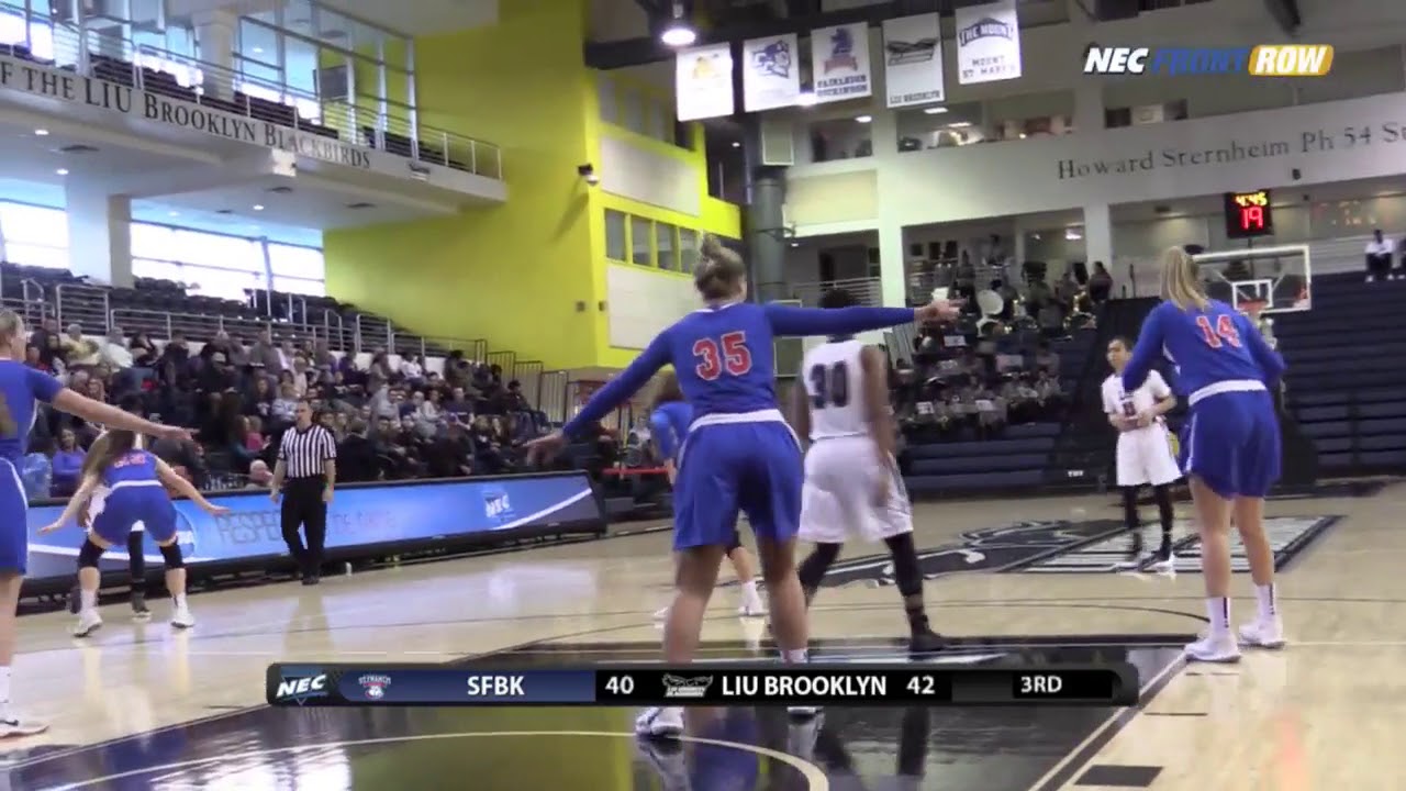 LIU WBB vs. SFBK highlights - YouTube