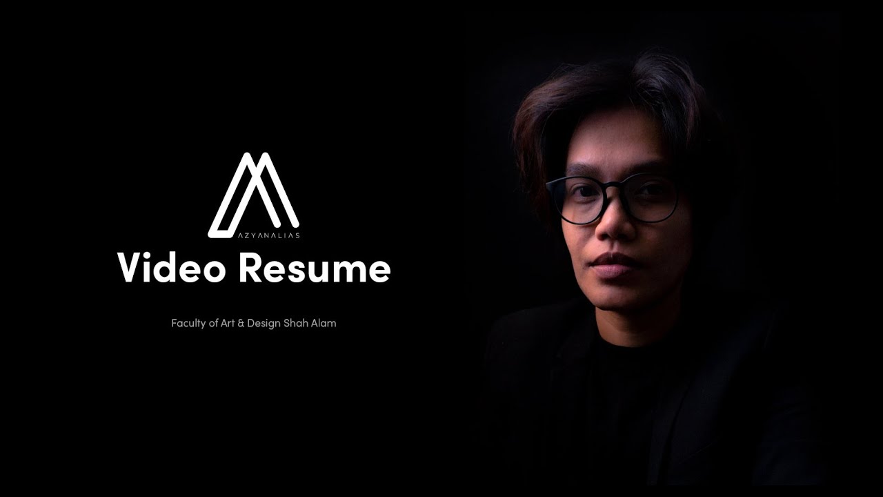 Video Resume Graphic Design UiTM Shah Alam - YouTube