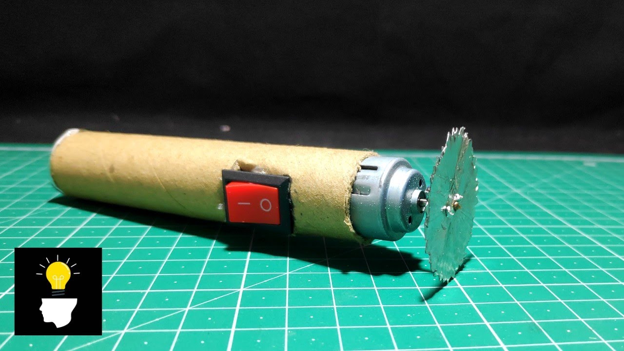 HOW TO MAKE MINI WOOD CUTTING MACHINE AT HOME || DC MOTOR LIFE HACKS # ...