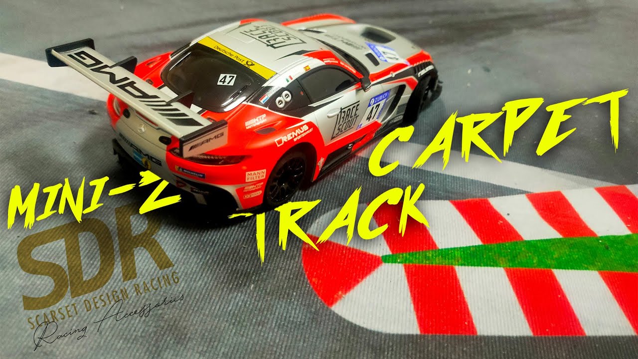 new SDR mini-z carpet track at home #mini-z #rctrack #amg #gt3 #rc ...