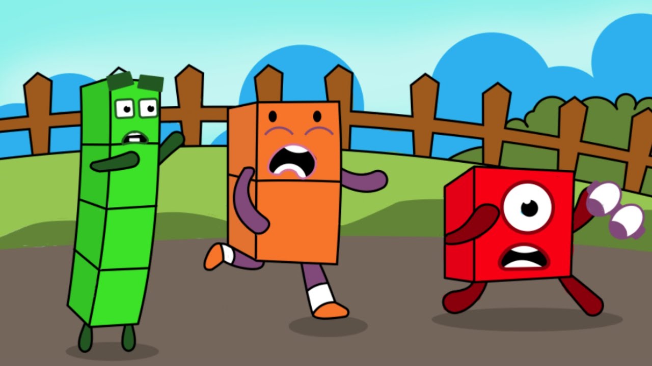 Oh no! give me back my glasses Numberblocks 2, l Coloring story made by ...