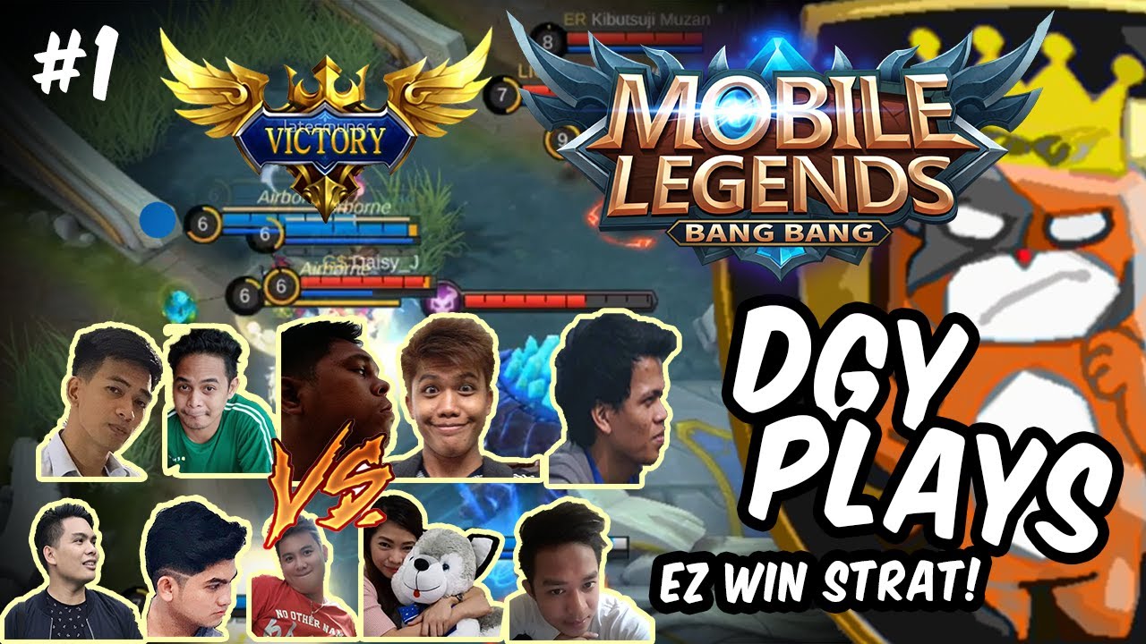 DGY MOBILE LEGENDS - **OPEN ALL MIC** CUSTOM MATCH! EZ WIN! - YouTube
