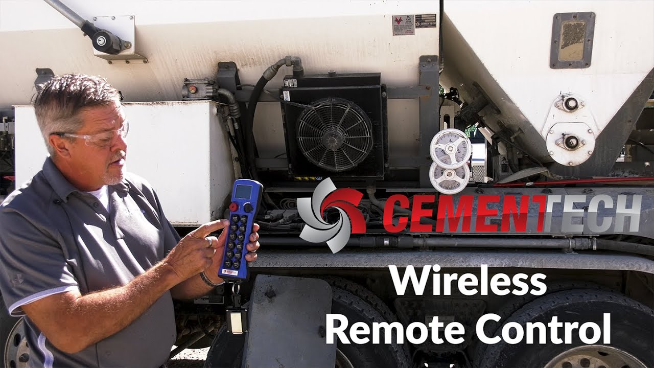 C60 Volumetric Mixer Wireless Remote Control - YouTube