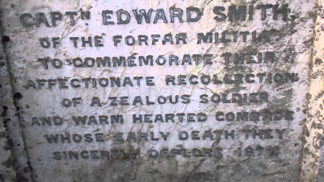 Smith Gravestone Rossie Island Cemetery Montrose Angus Scotland - YouTube