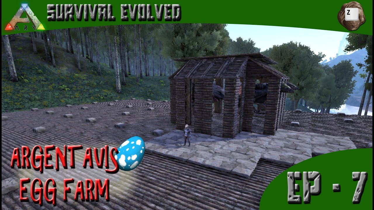ARK: Survival Evolved - Argentavis Egg Farm - Series Z - EP-7 - YouTube