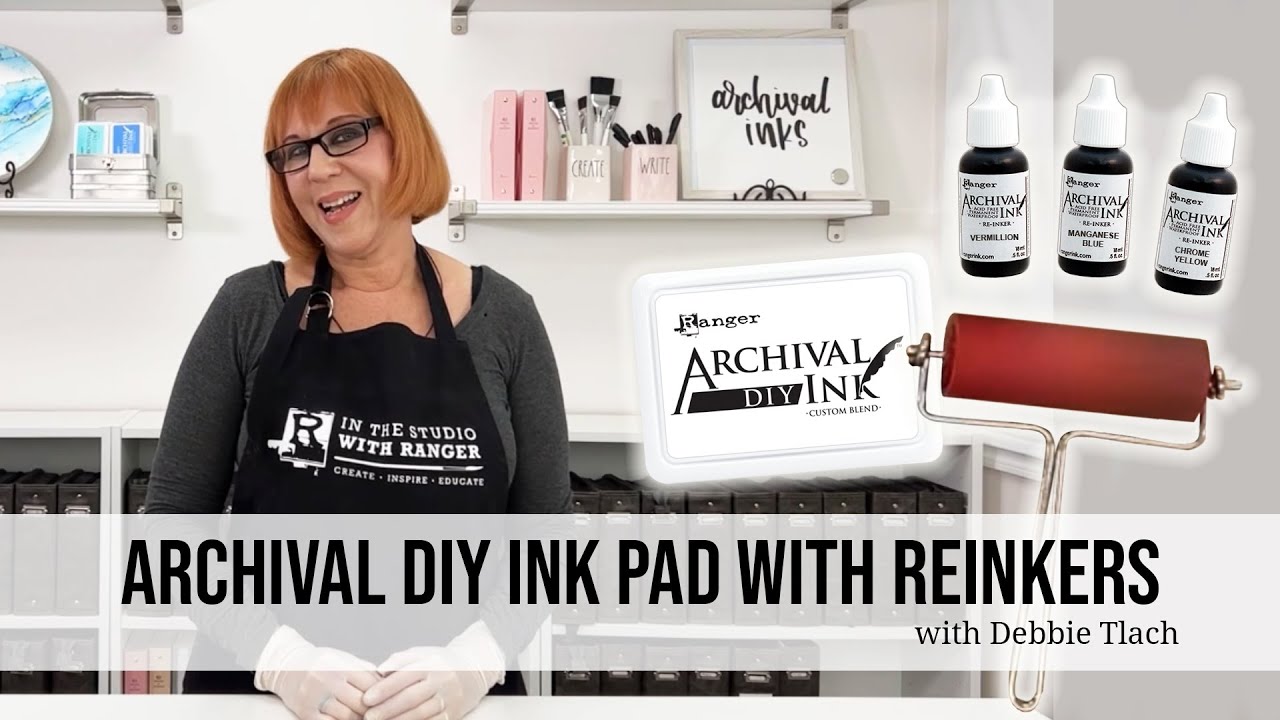 Archival DIY Ink Pad with Archival Re-Inkers - YouTube