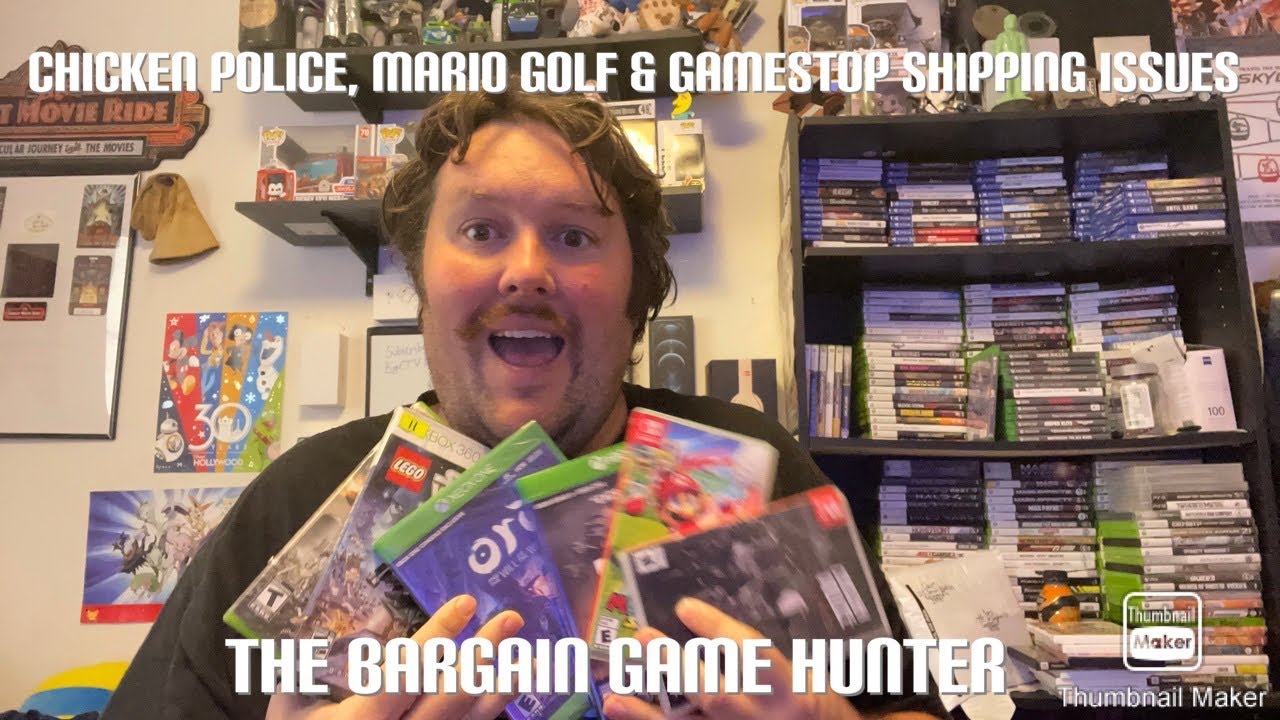 The Bargain Game Hunter: CHICKEN POLICE, Mario Golf & Gamestop Shipping ...