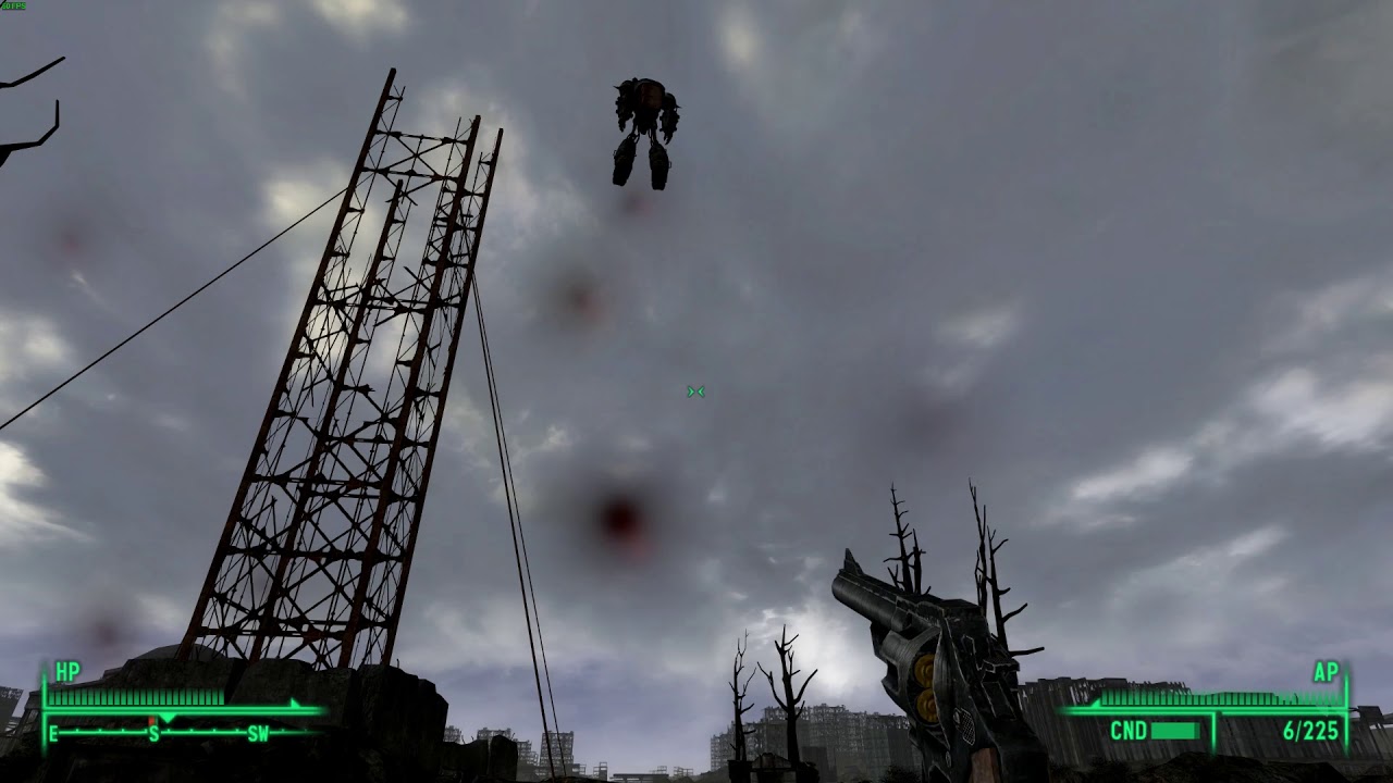 Fallout 3 - Liberty Prime Gets a Jet Pack - YouTube