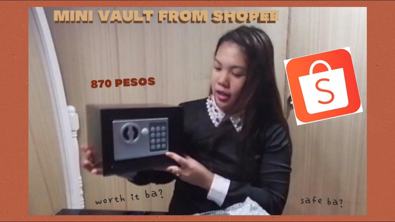 HOW TO INSTALL, OPEN, CLOSE AND RESET OF MINI SAFETY VAULT | SHOPEE ...
