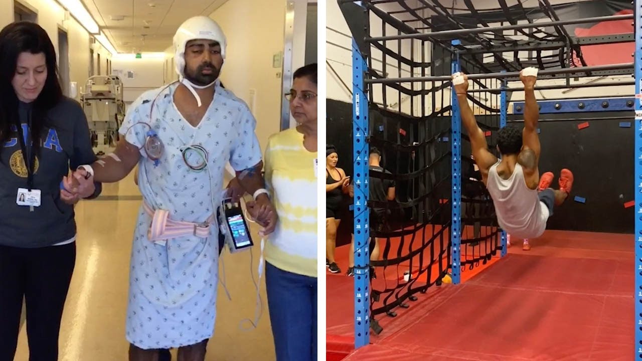 Inspirational Man Defies Odd By Doing Ninja Warrior After Brain Injury ...