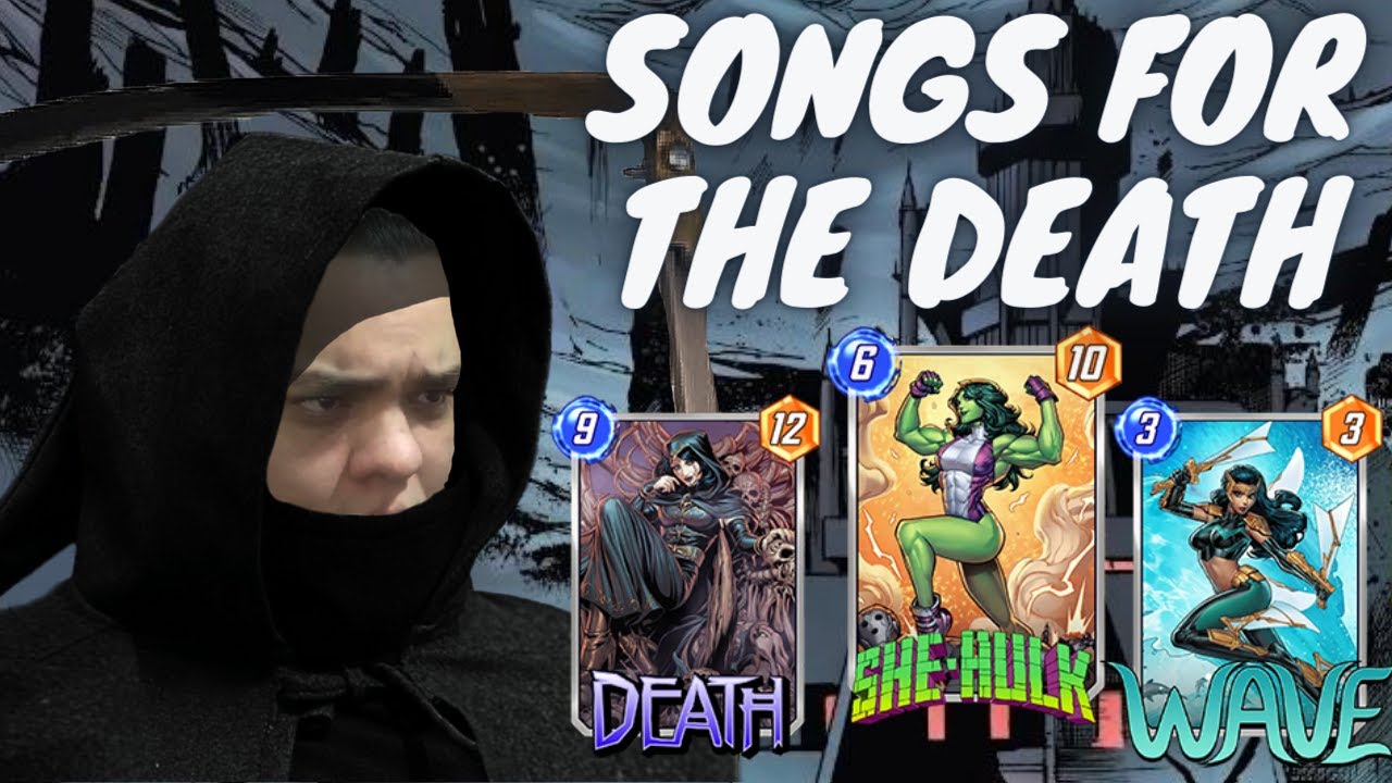 SHE-HULK COMPLETES DEATH'S STRONGEST DECK IN MARVEL SNAP | Deck ...