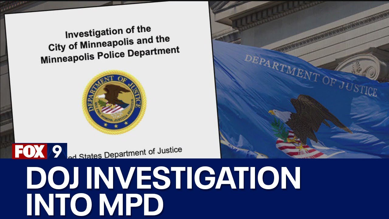 DOJ investigation offers MPD conclusions I KMSP FOX 9 - YouTube
