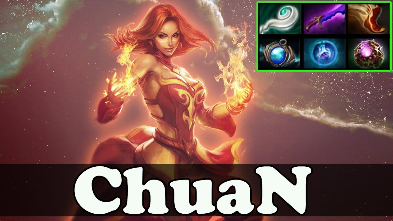 Dota 2 - ChuaN Plays Lina - Pub Match Gameplay - YouTube