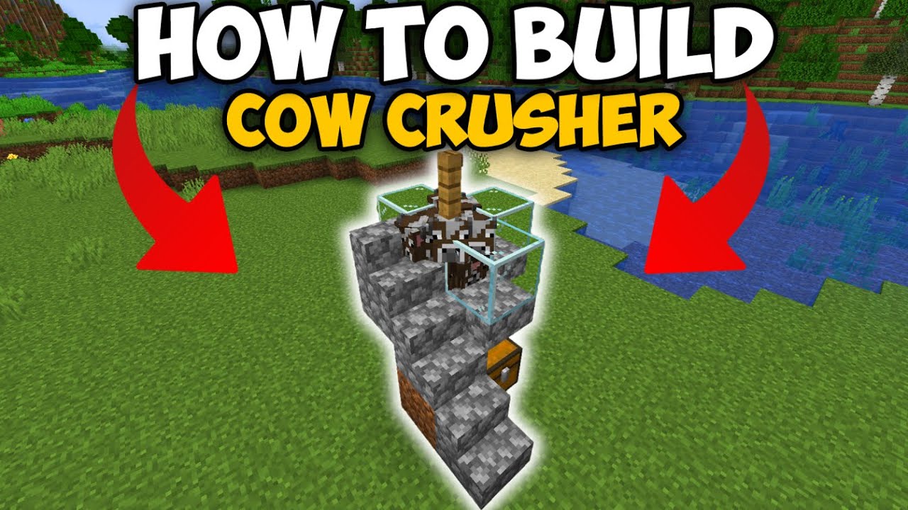 How To Build Cow Crasher in Minecraft 1.21 - YouTube