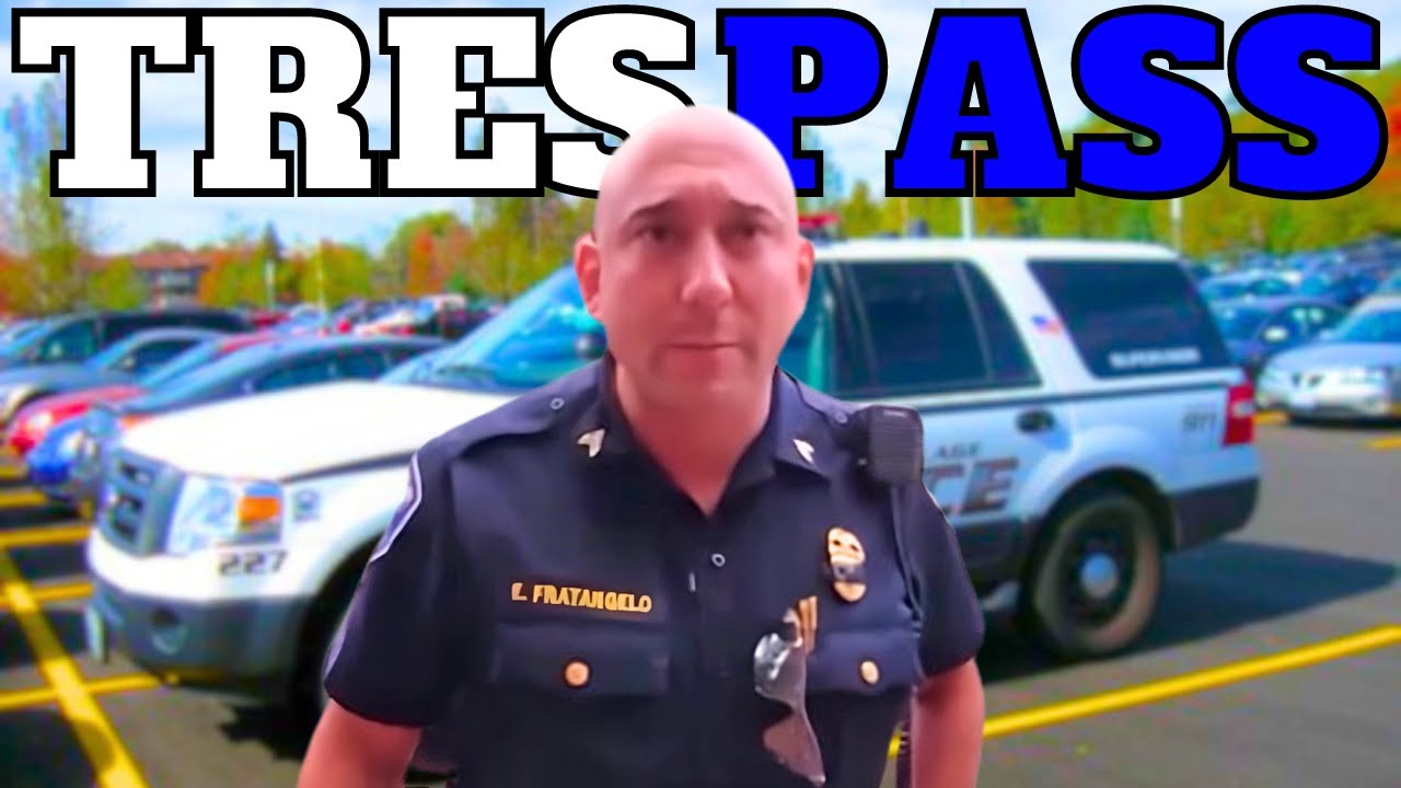 Mad Cop Trespasses Man From Public Building For Filming Then Does This ...