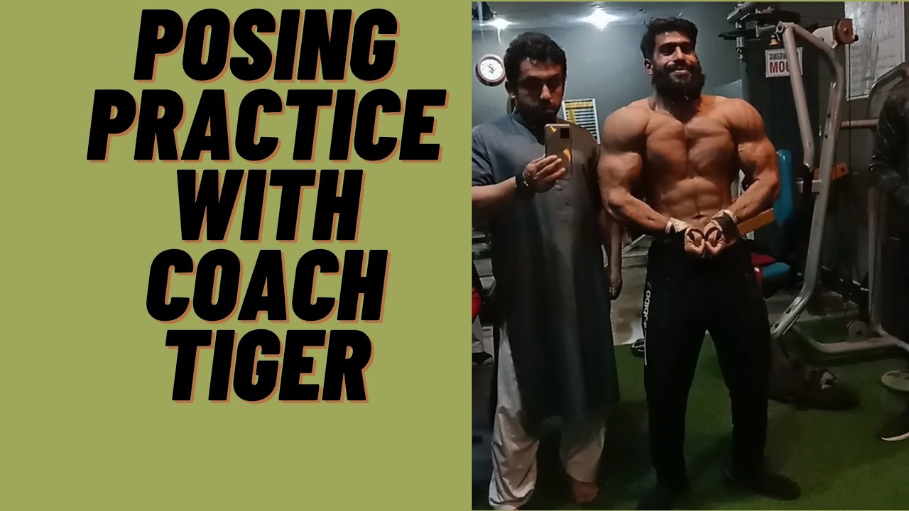 Bodybuilding Posing Practice/Coach Tiger Hussain - YouTube