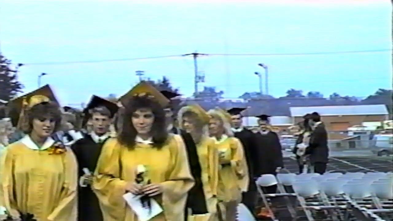 Avon (IN) High School - Class of 1990 Graduation Ceremony - YouTube