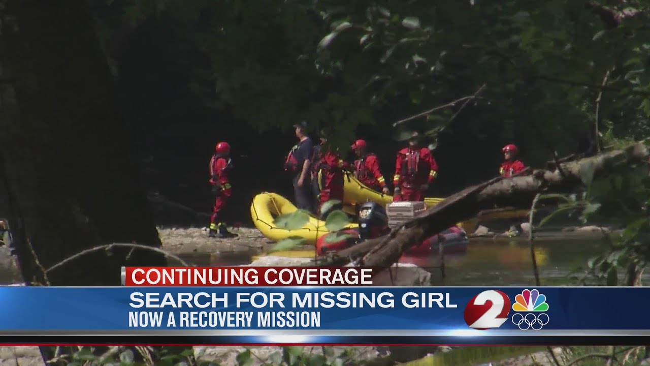 Search for missing girl now a recovery mission - YouTube