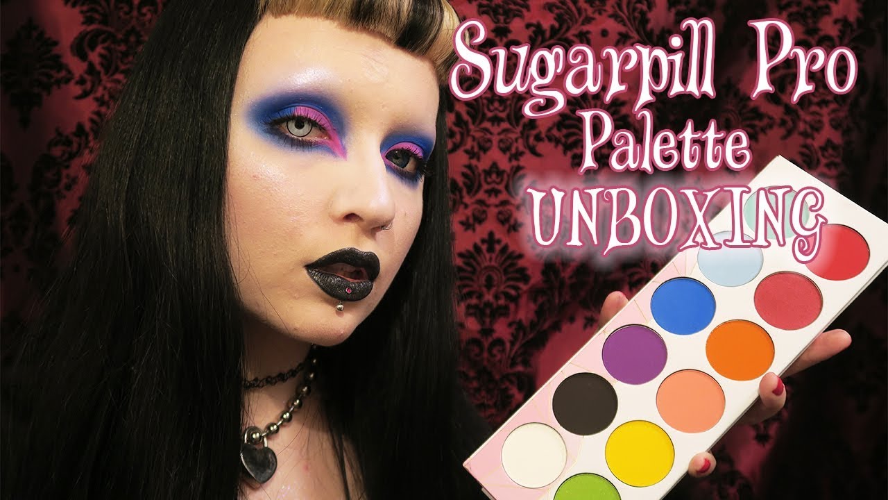 Sugarpill Pro Palette Unboxing by Deadlamb - YouTube