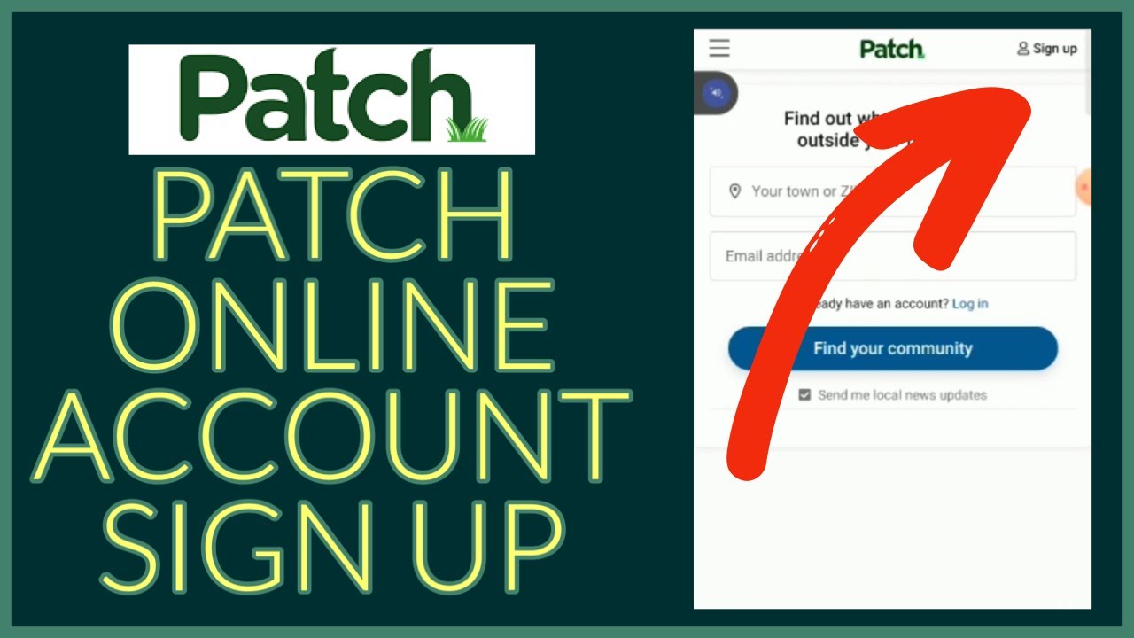How to Sign Up for Patch Online Account 2023? - YouTube