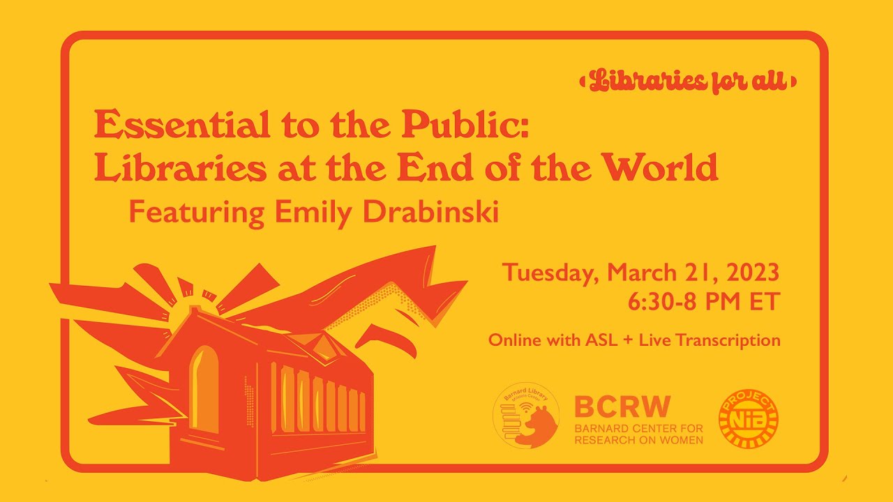 Essential to the Public: Libraries at the End of the World - YouTube