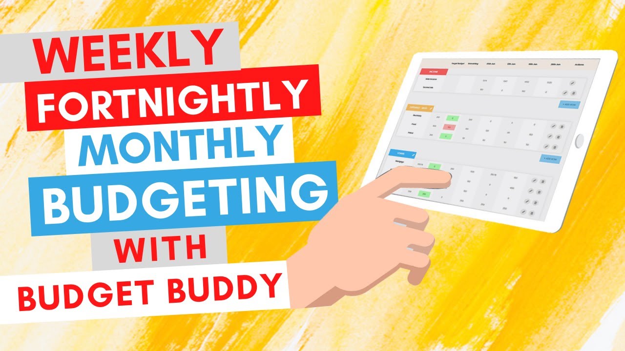 How Budget Buddy Helps With Incomes Paid Weekly Fortnightly Or Monthly