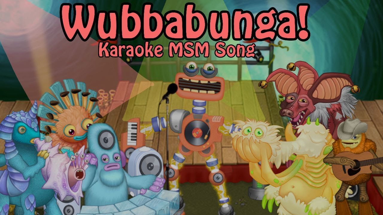 Wubbabunga! (Karaoke MSM Song) (Cover to the Tequila Song) - YouTube