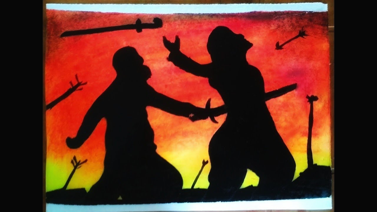 How to draw bahubali | full video of bahubali drawing | - YouTube