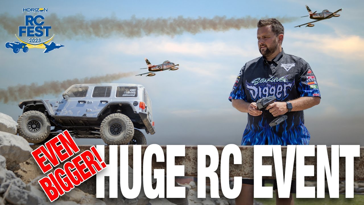 Even Bigger HUGE RC Event - Horizon RC Fest 2023 Recap - YouTube
