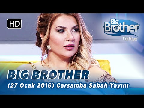 Big Brother Türkiye | 82. Bölüm | 27 Ocak 2016 | Çarşamba | Sabah Yayını